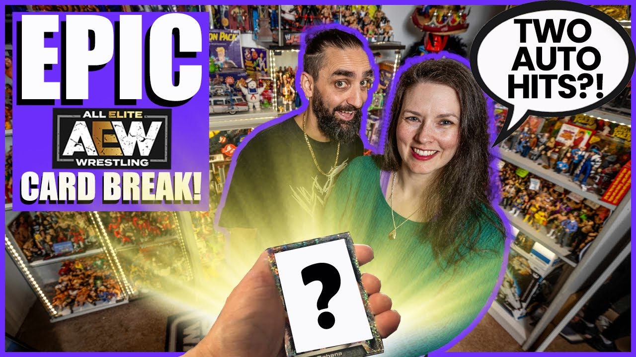 EPIC AEW Card Break! X2 Upper Deck 2022 Hobby Boxes! 2 Auto Hits ...