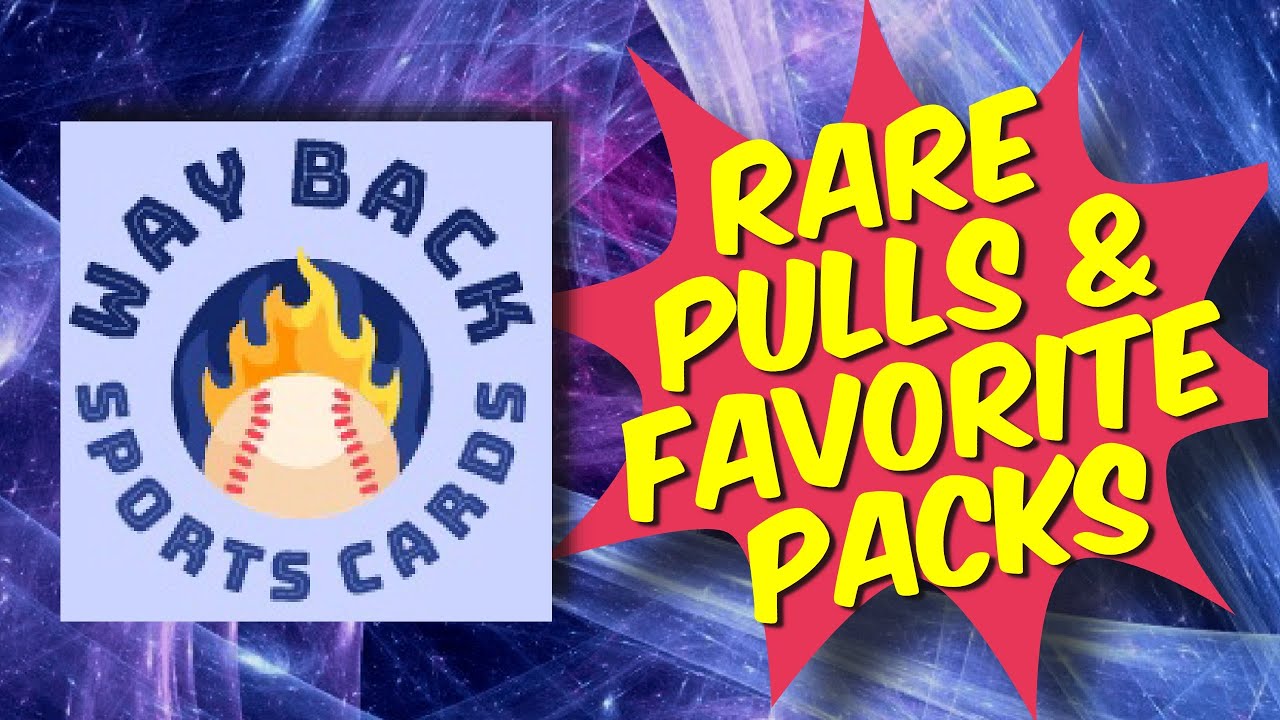 Super Rare Pulls & Favorite Packs from Way Back Sports Cards! - YouTube