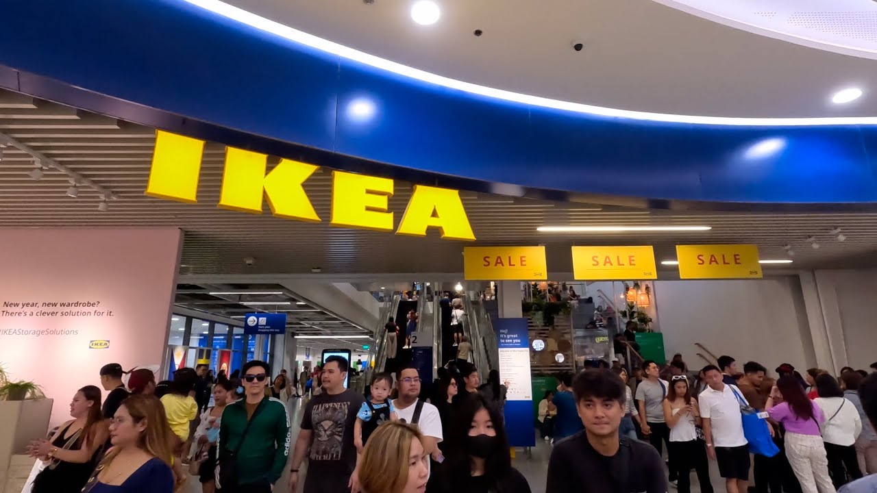 The Market Hall of IKEA Philippines, MOA Complex, Pasay City ...