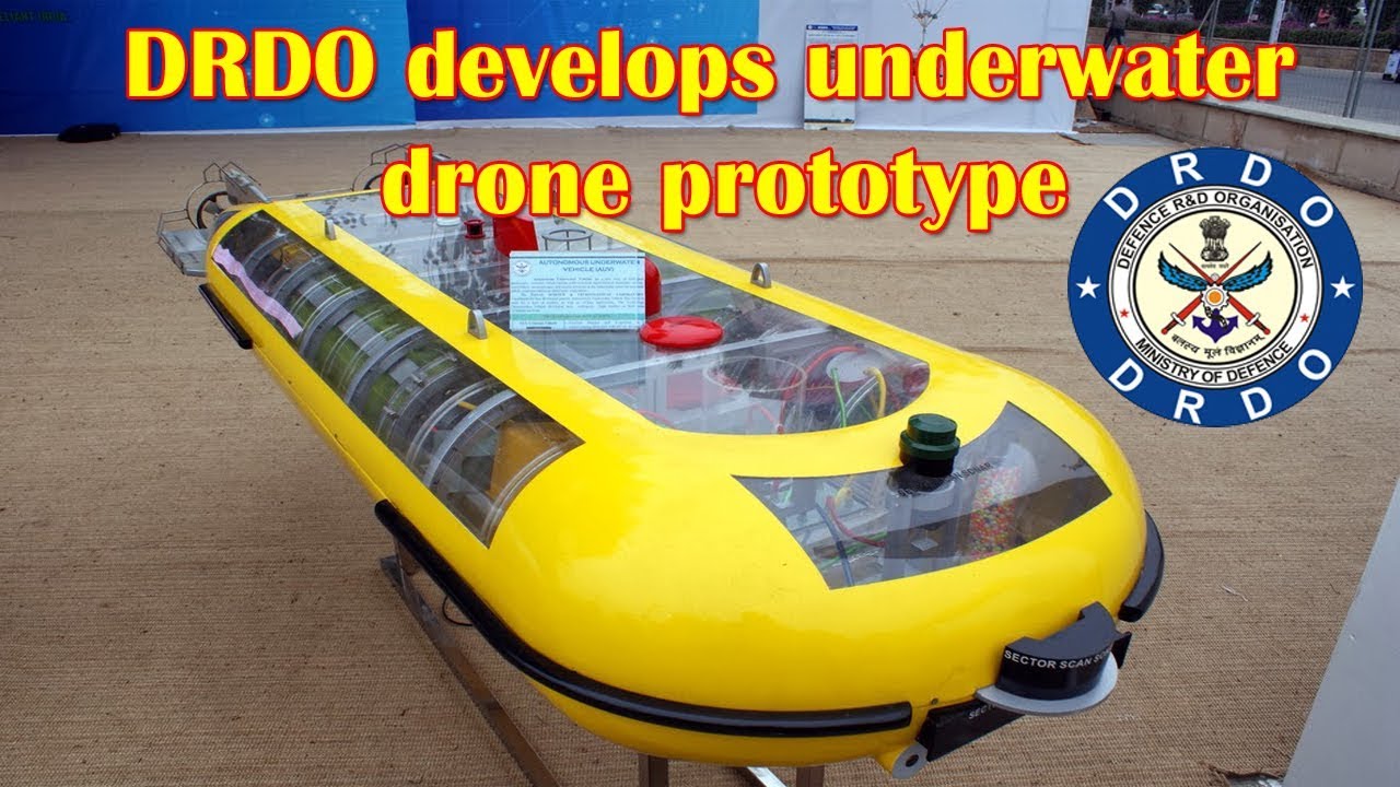 DRDO develops underwater drone prototype - YouTube