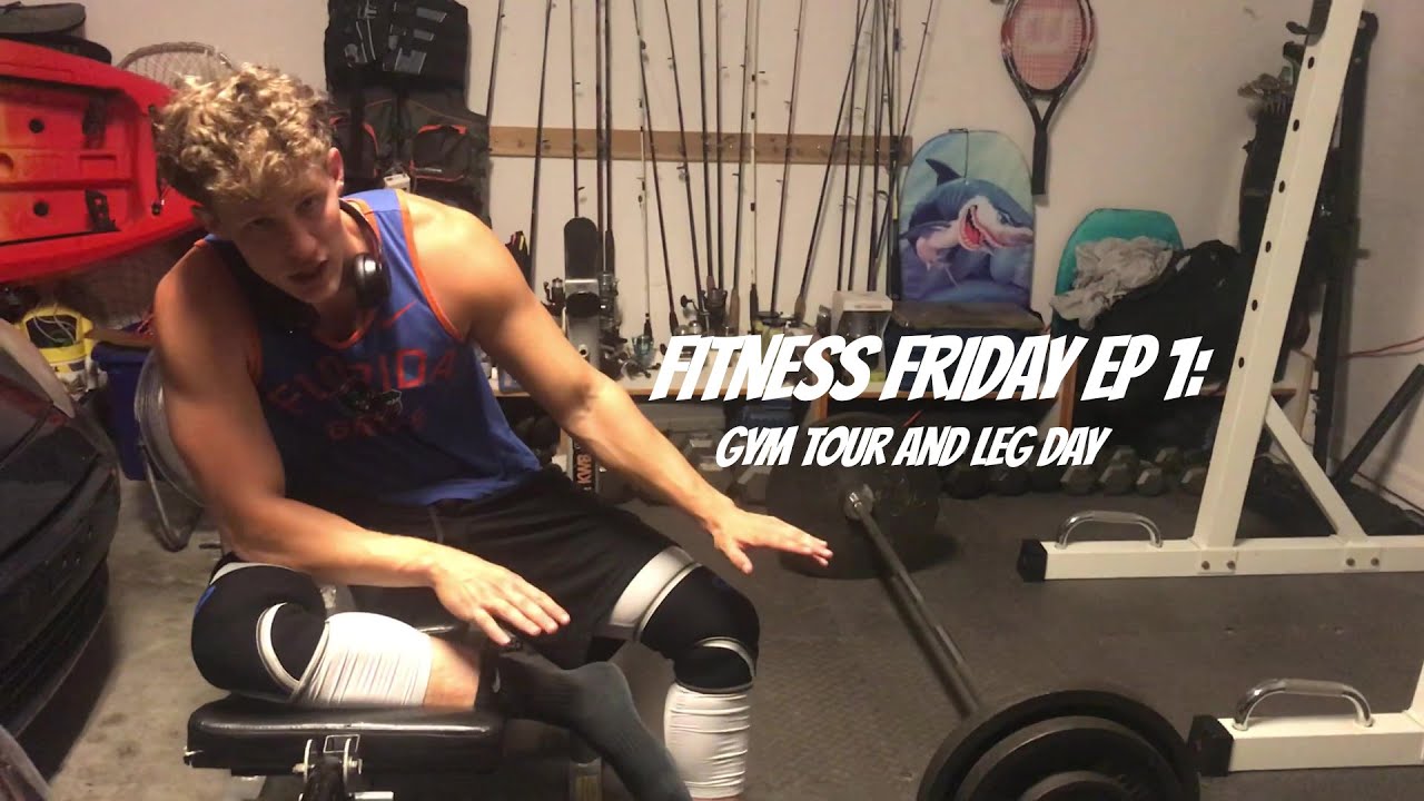 Fitness Friday Ep 1: Leg Day - YouTube