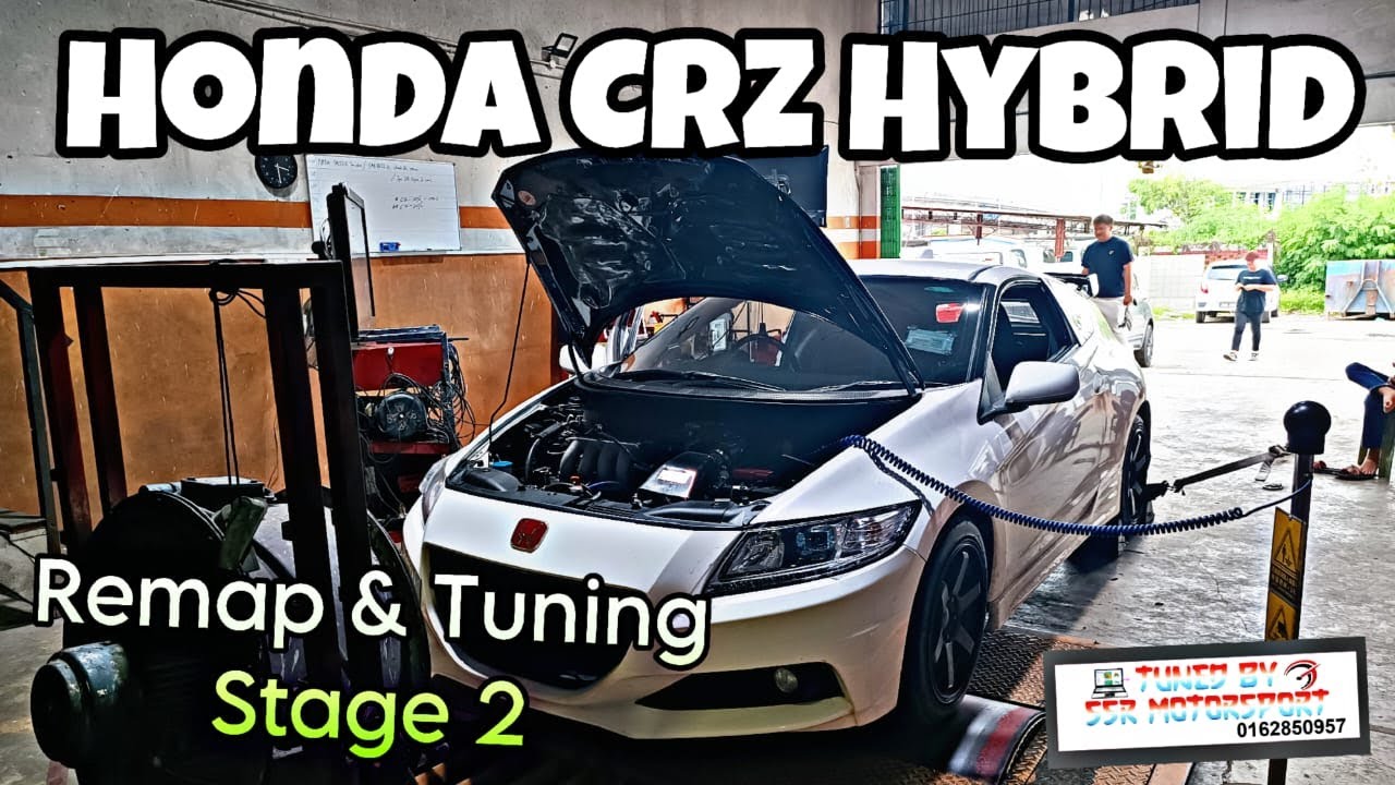 Remap & Tuning Stage 2 👨‍💻📊📈 Honda CRZ Hybrid 🚗💨💥💥 Launch Control ...