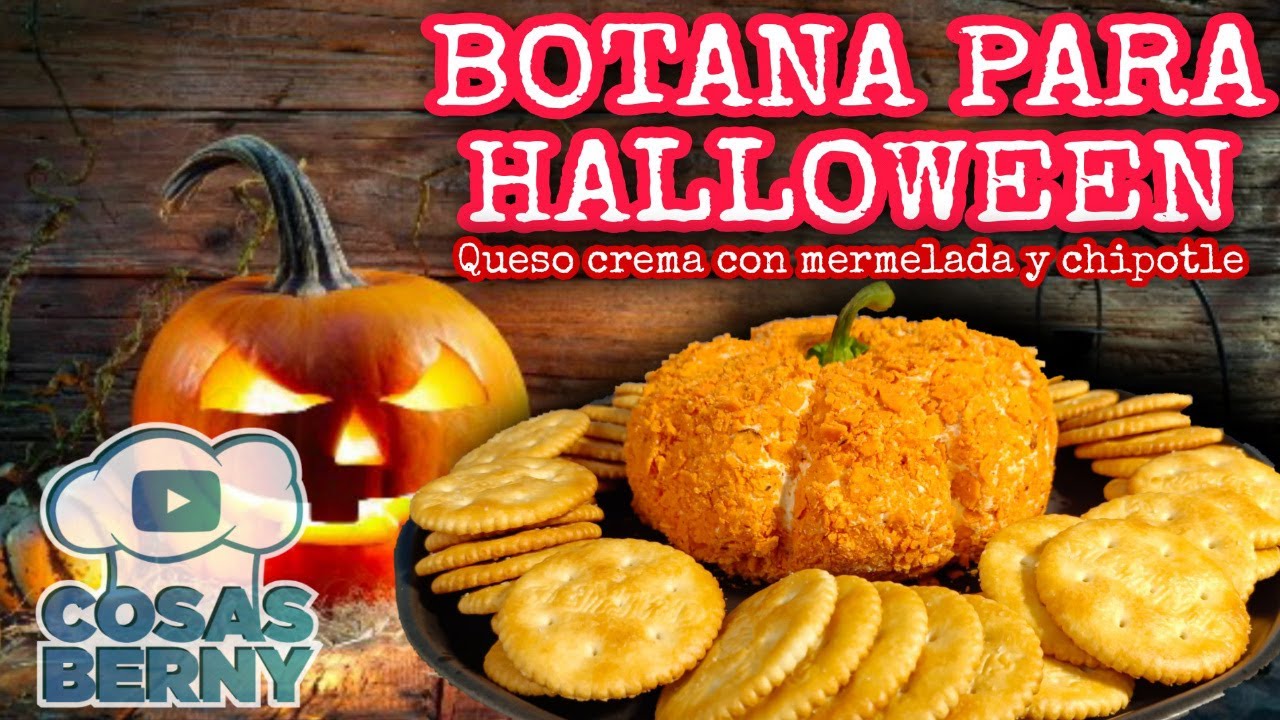 BOTANA DE QUESO PARA HALLOWEEN | CHEESE SNACK FOR HALLOWEEN - YouTube