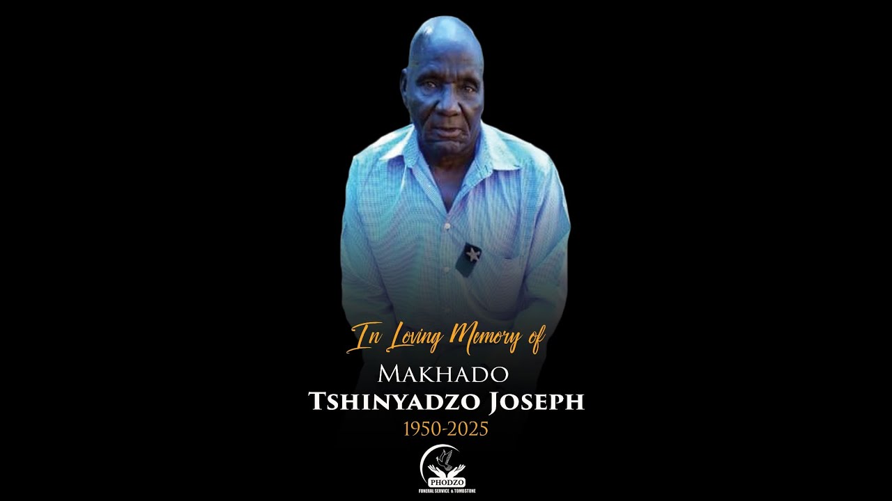 FUNERAL SERVICE OF TSHINYADZO JOSEPH MAKHADO - YouTube