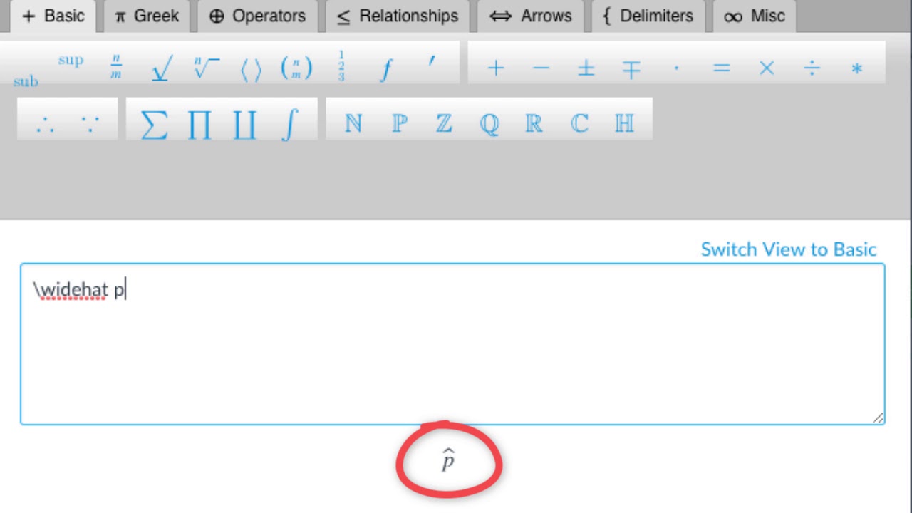 Canvas Equation Editor - YouTube