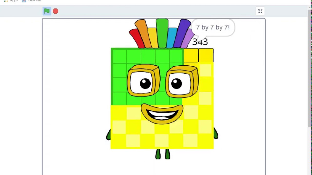 Cube Numberblocks - YouTube