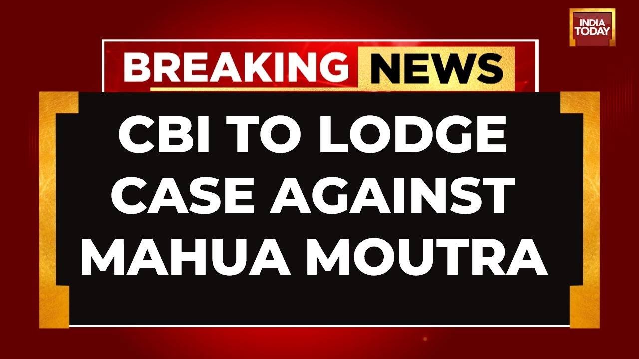 Mahua Moitra News LIVE: CBI To File Case Against Suspended TMC MP Mahua ...