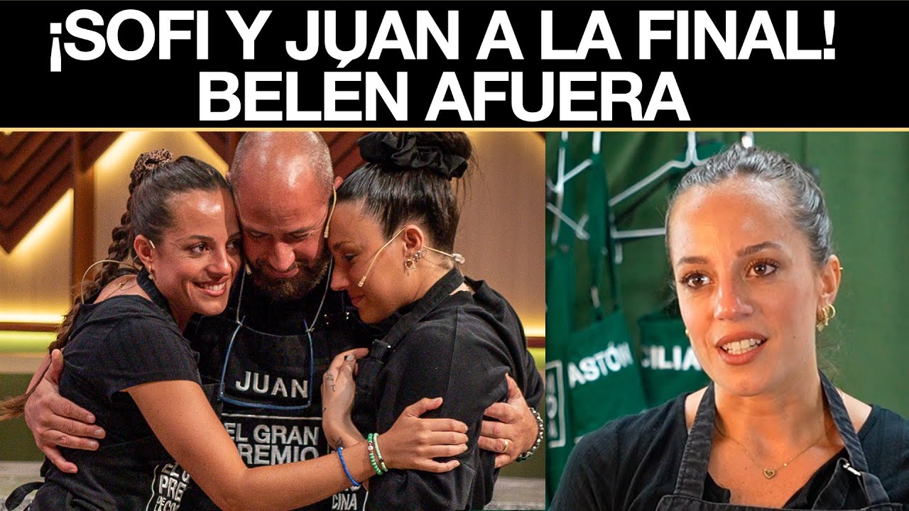 En una jornada llena de emociones, Belén quedó eliminada: ¡Sofía y Juan se consagraron ...