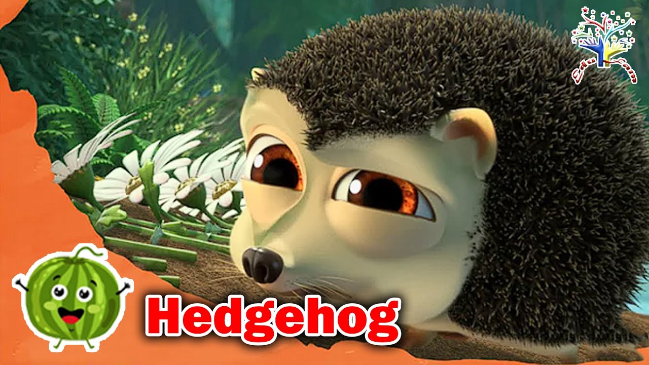 The Animal Sounds Song || Hedgehog || Kids Nursery Rhymes | Best ...