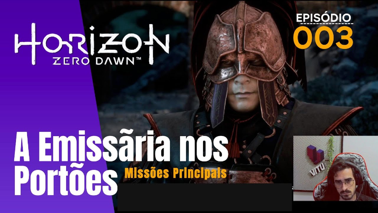 HORIZON Zero Down , Episódio 003 - A EMISSÁRIA NOS PORTÕES - HISTÓRIA ...