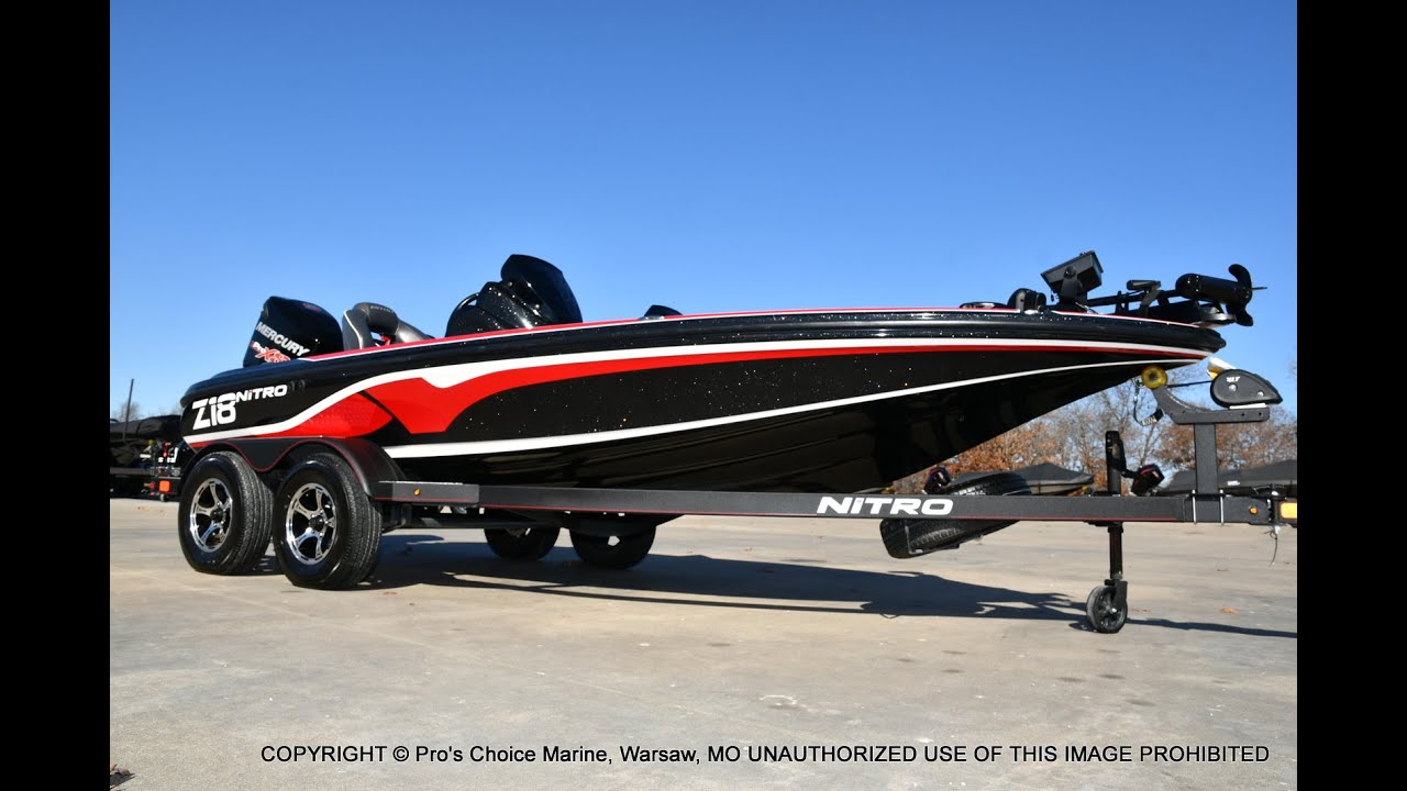 2018 Nitro Z18 Dual Console w/175HP Mercury Pro-XS!! Stock# T866AB ...
