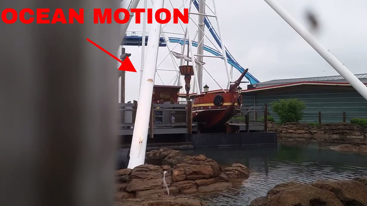Ocean motion Cedar Point - YouTube
