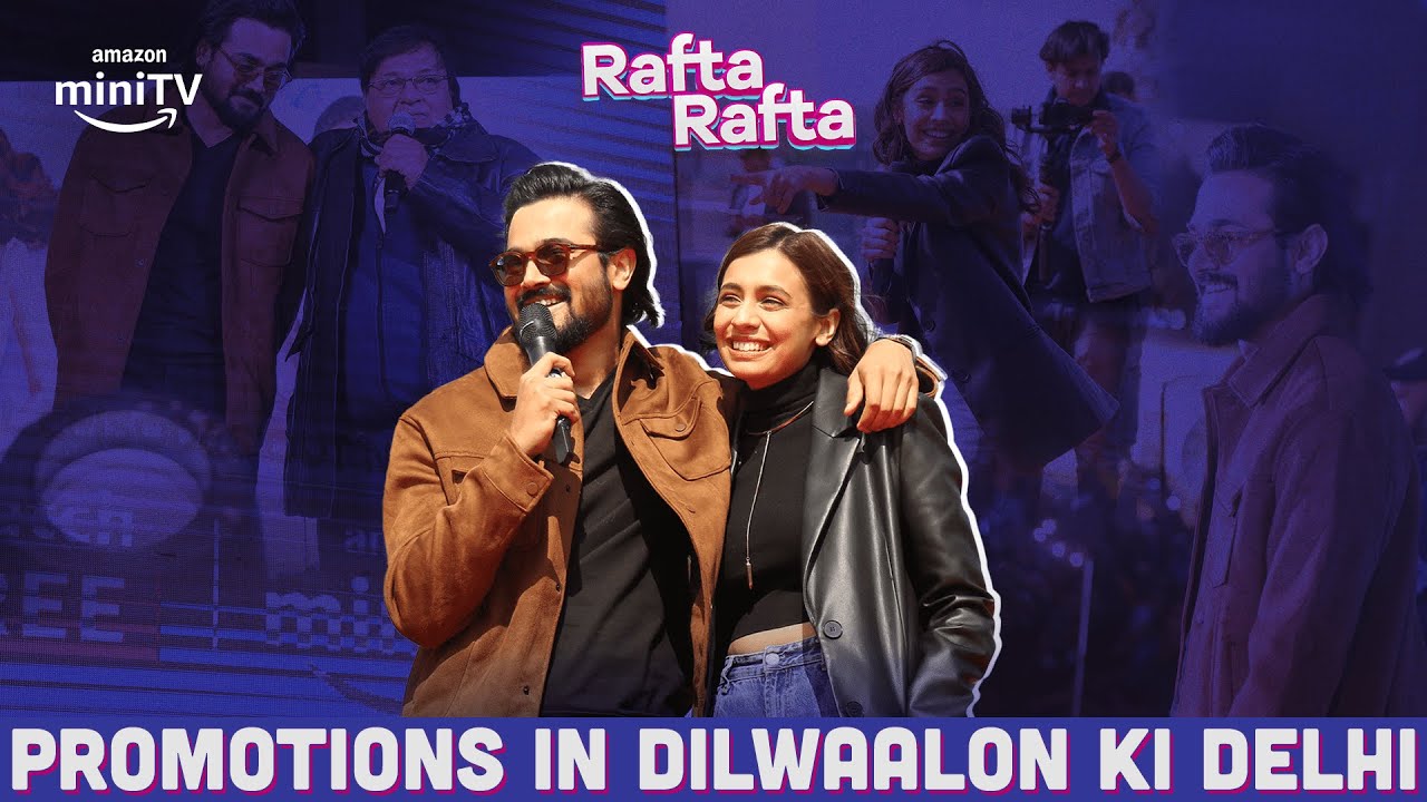 Team Rafta Rafta in Delhi! | Bhuvan Bam | Srishti | #WatchFree | 25th ...