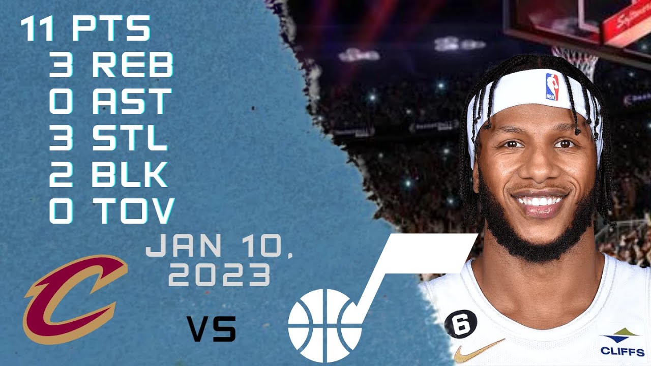 Lamar Stevens NBA Player Highlights 10-01-2023 CAVALIERS vs JAZZ ...