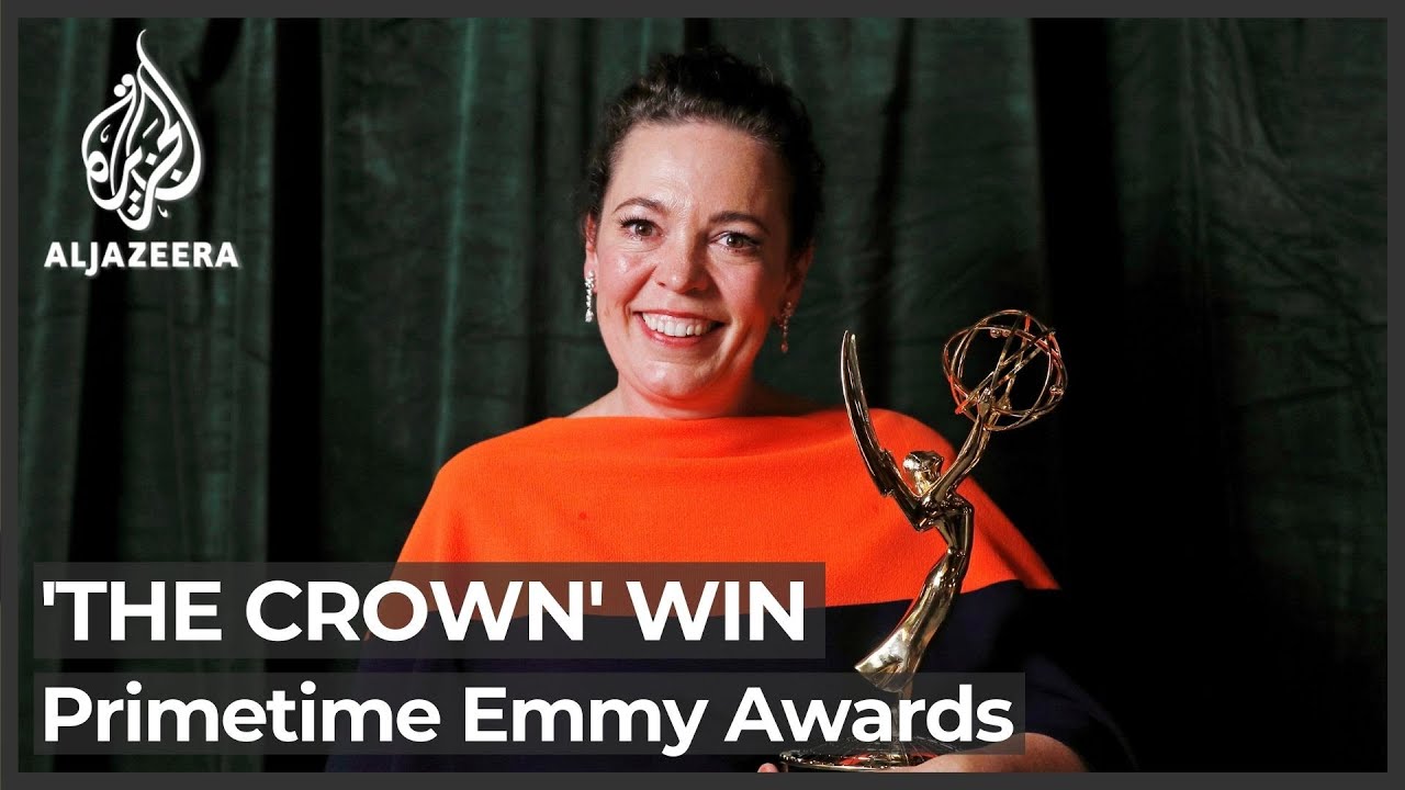 The Crown, Ted Lasso win top Emmy awards - YouTube