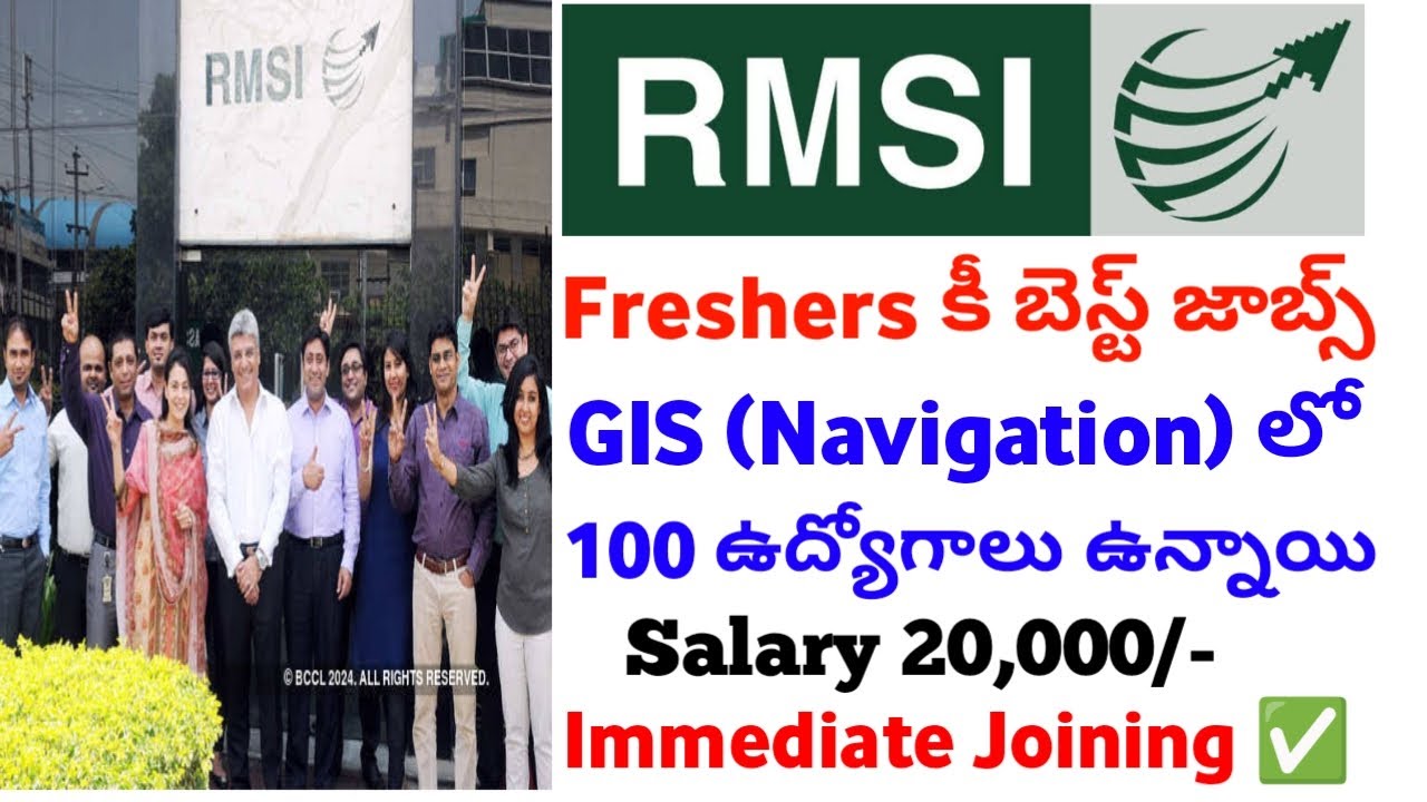 RMSI Pvt Ltd Hiring Freshers | RMSI Pvt Ltd Latest Job Vacancy | RMSI ...