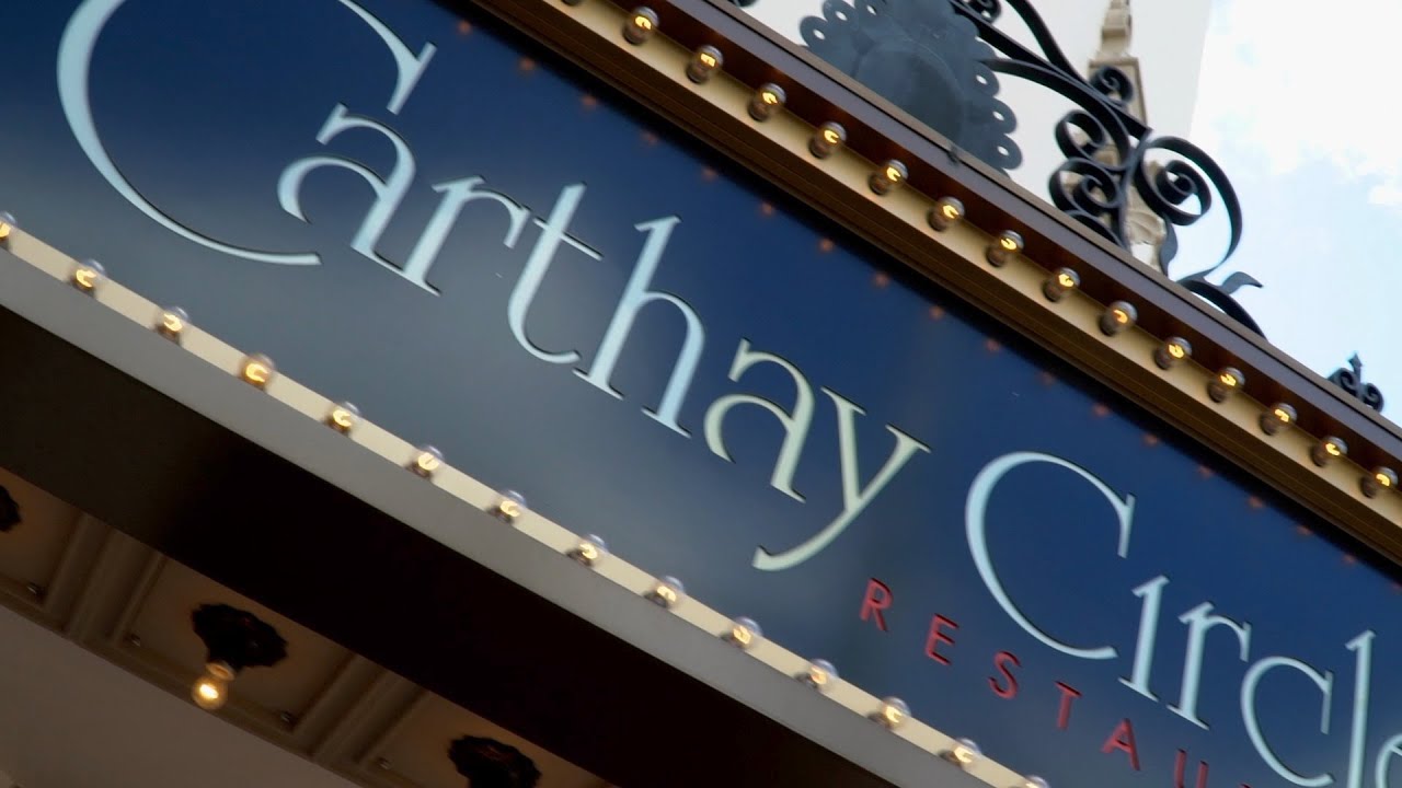 Lunch at Carthay Circle Restaurant | Disney California Adventure - YouTube