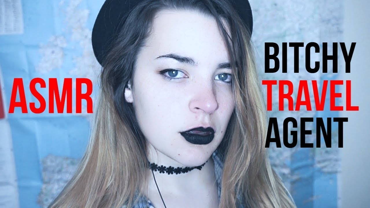 ASMR B*tchy Hipster Travel Agent - Writing, Soft Spoken [Binaural ...