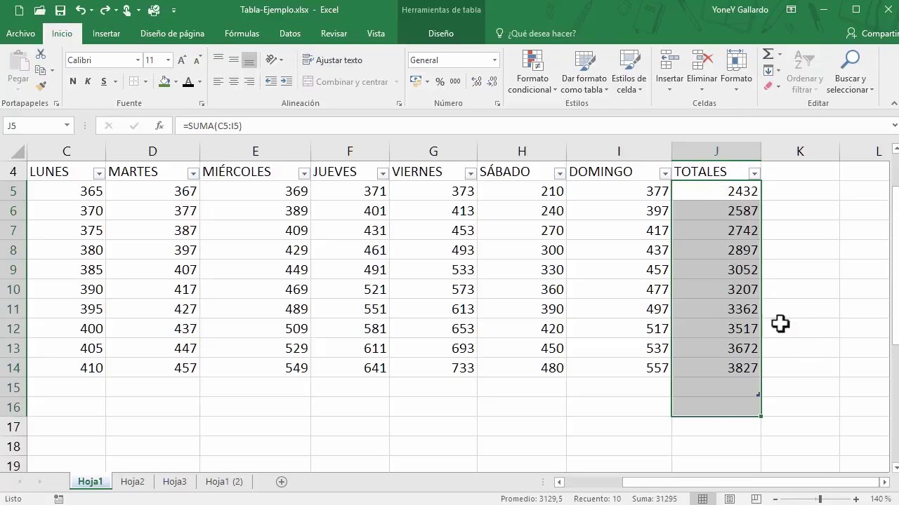 Curso de Excel 2016 - #29 Funciones rápidas - YouTube