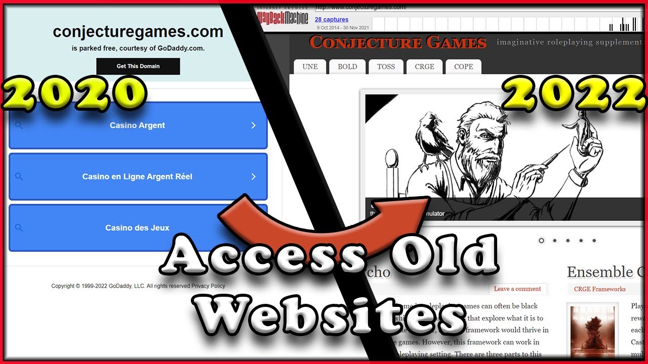 How to Access Old Websites | Viewing Zach Best's Defunct Website ...
