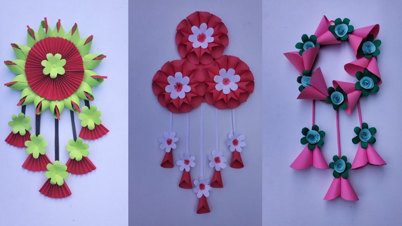 3 Unique Wall Mate || Diy Wall Decor|| Room decor - YouTube