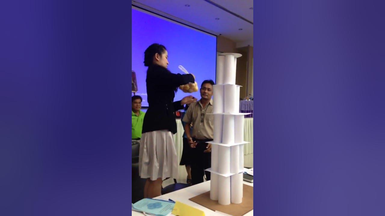 STEM Paper tower - YouTube
