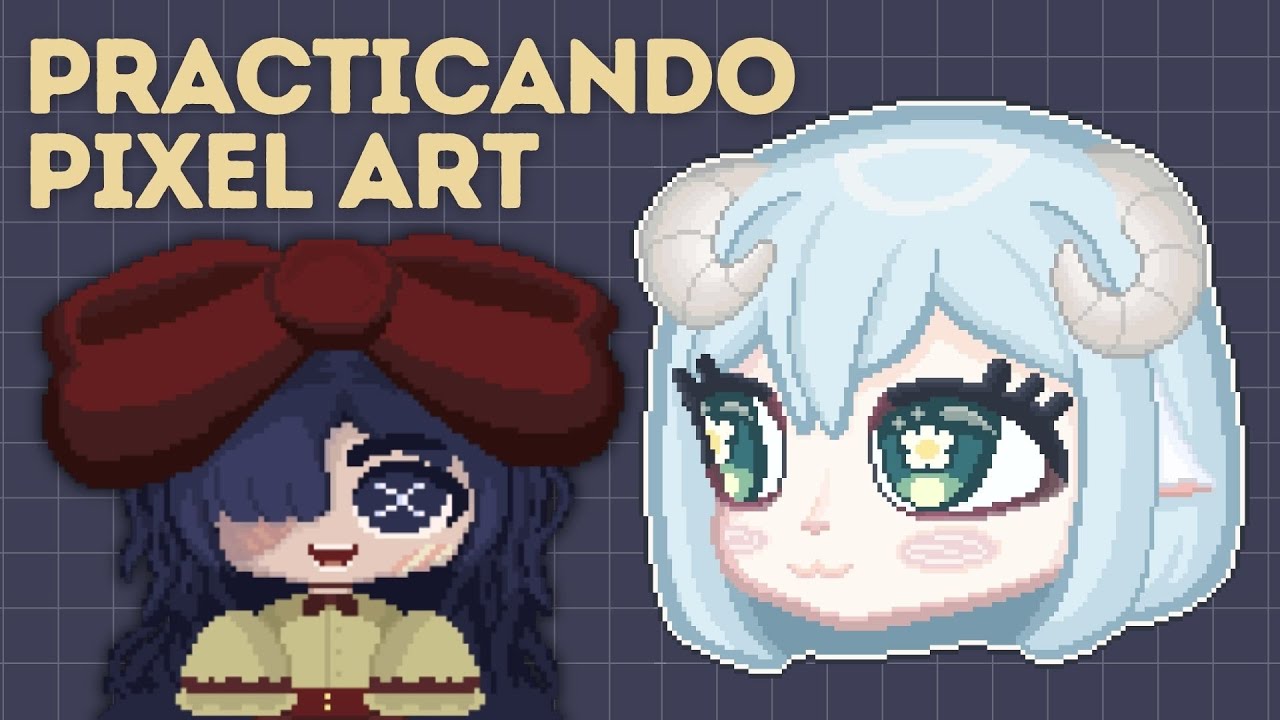 Hablemos De Lo Que Quieras | Dibujando Pixel Art | Vtuber @DollySolita ...