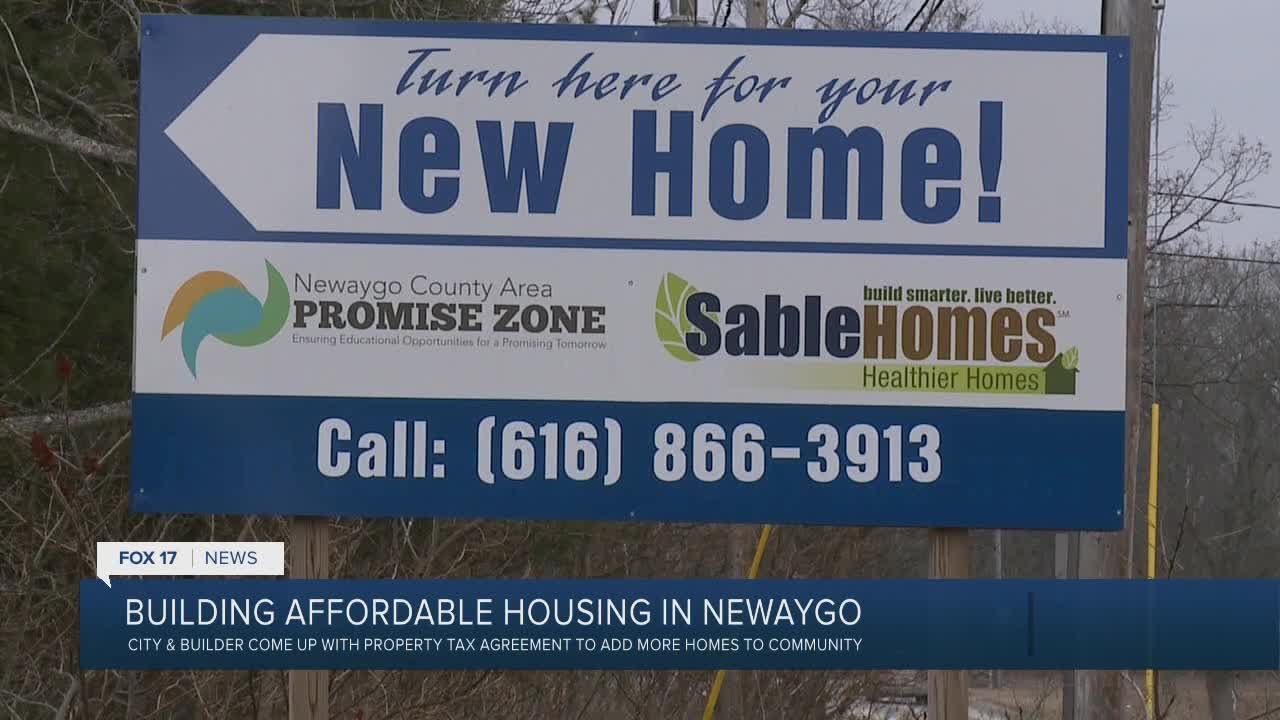 Sable Homes and Newaygo team up to help with housing shortage - YouTube
