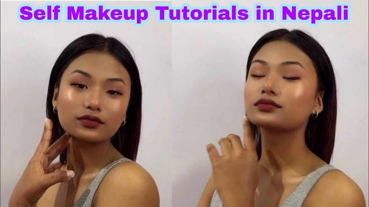 Free online course for self makeup in Nepali | simple makeup tutorials ...