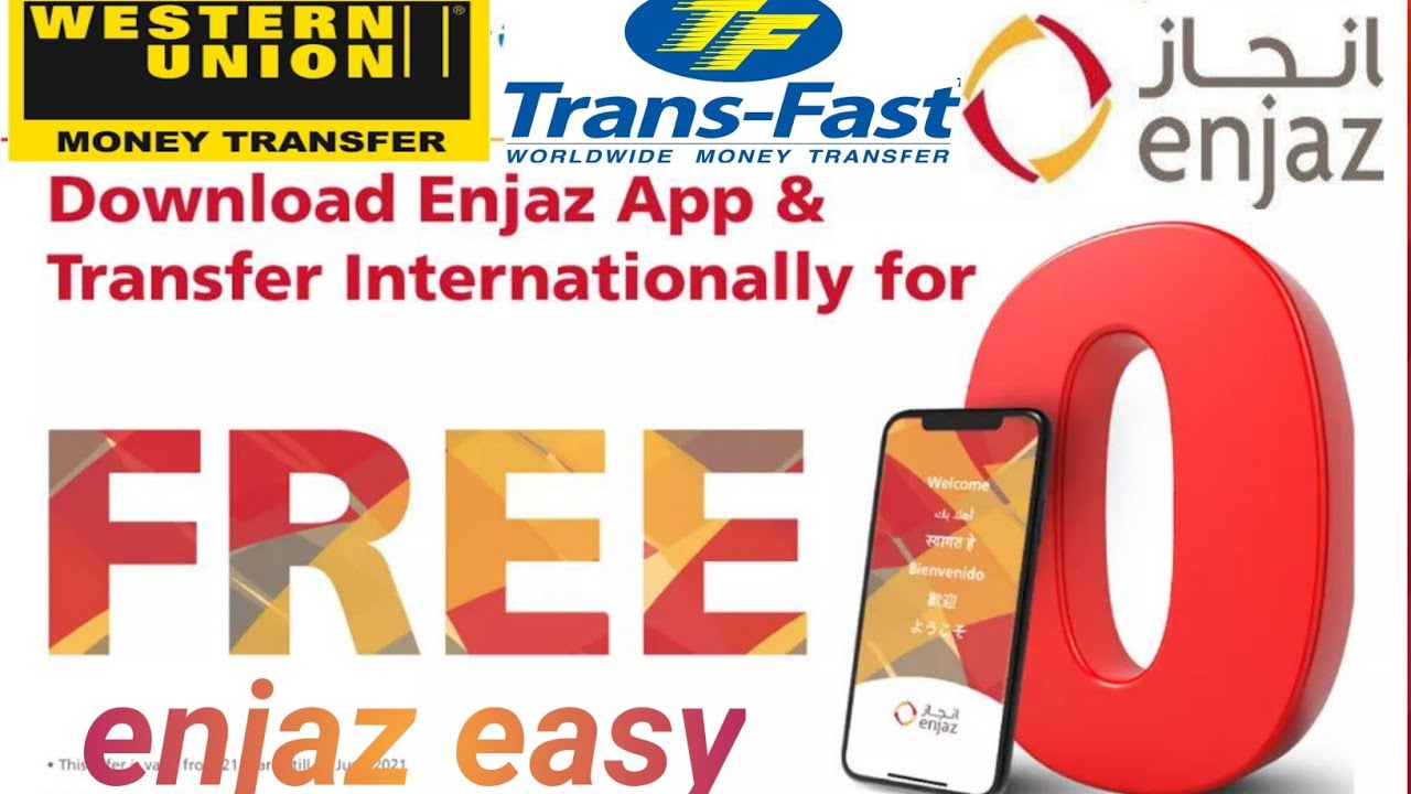 How To Transfer Money from Enjaz Apps Se International Transfer Free Me ...