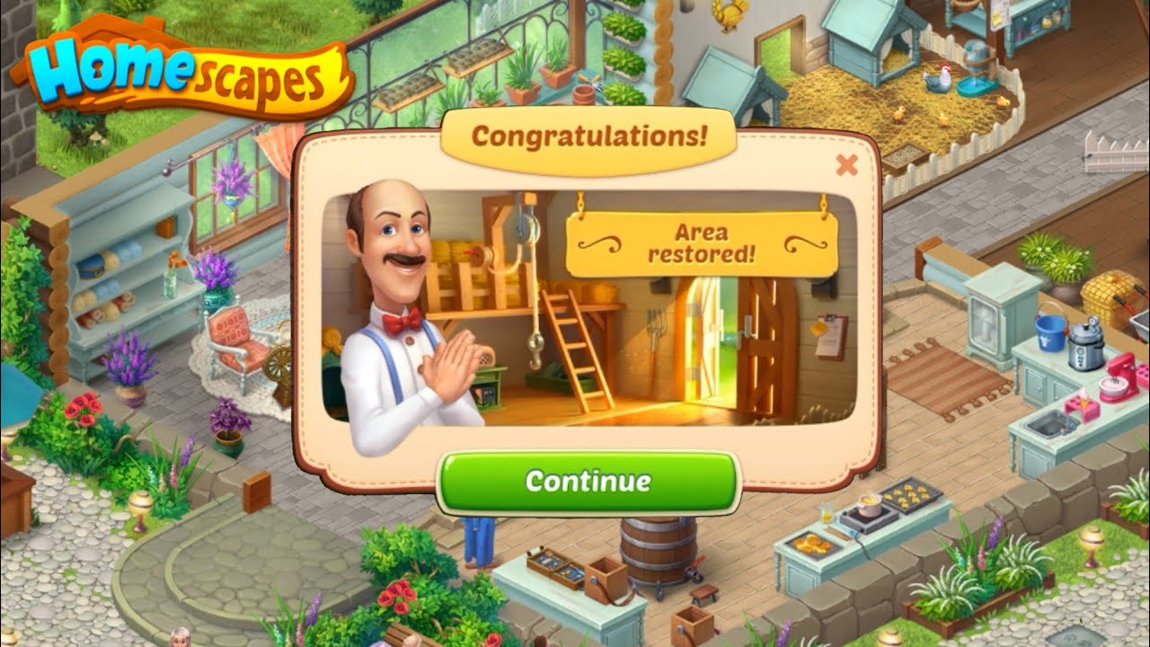 Homescapes - Farm Completed - Day 5 - 6 - YouTube