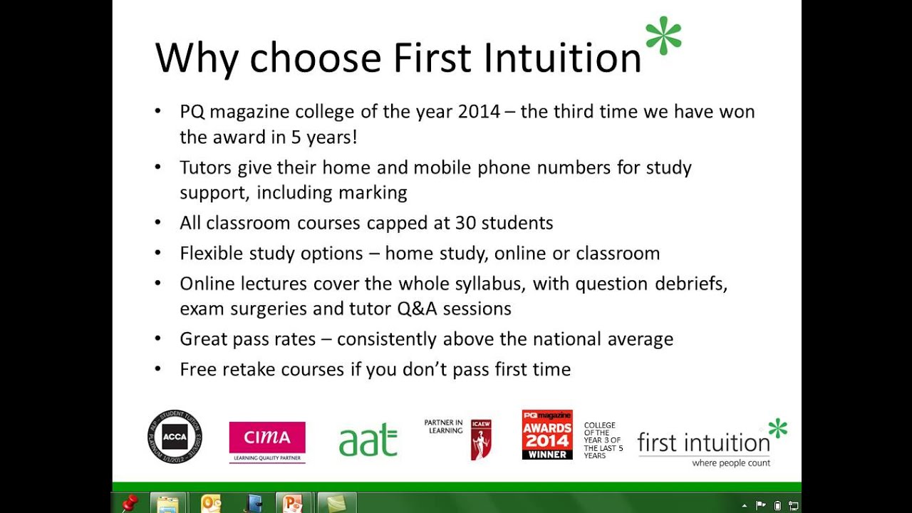 Why choose First Intuition? - YouTube