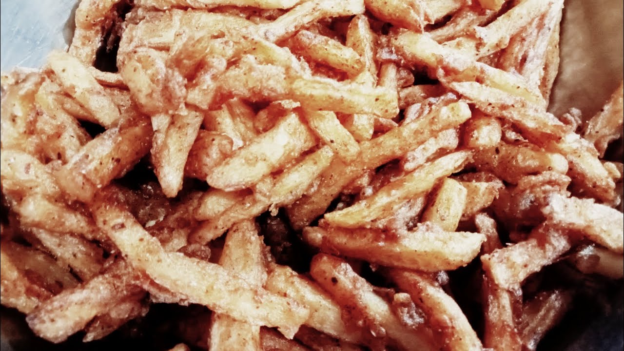crispy french fries recipe /potato French fries - YouTube