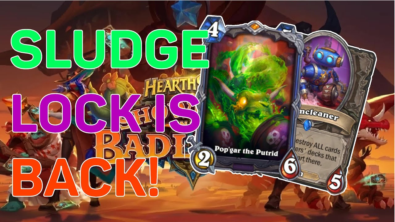 Sludge lock is back! | Hearthstone Showdown in the badlands - YouTube