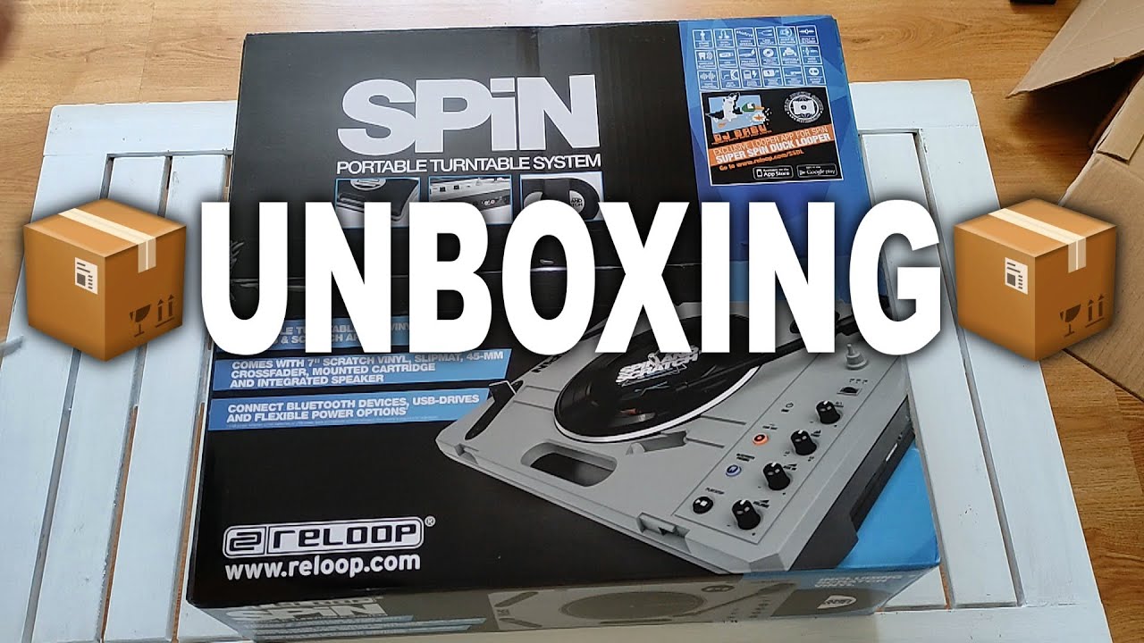 📦 UNBOXING | RELOOP SPIN #RELOOPSPIN #PORTABLISM - YouTube
