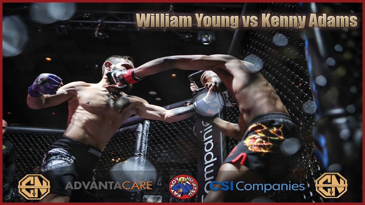 Combat Night 150 - Orlando - William Young vs Kenny Adams - YouTube