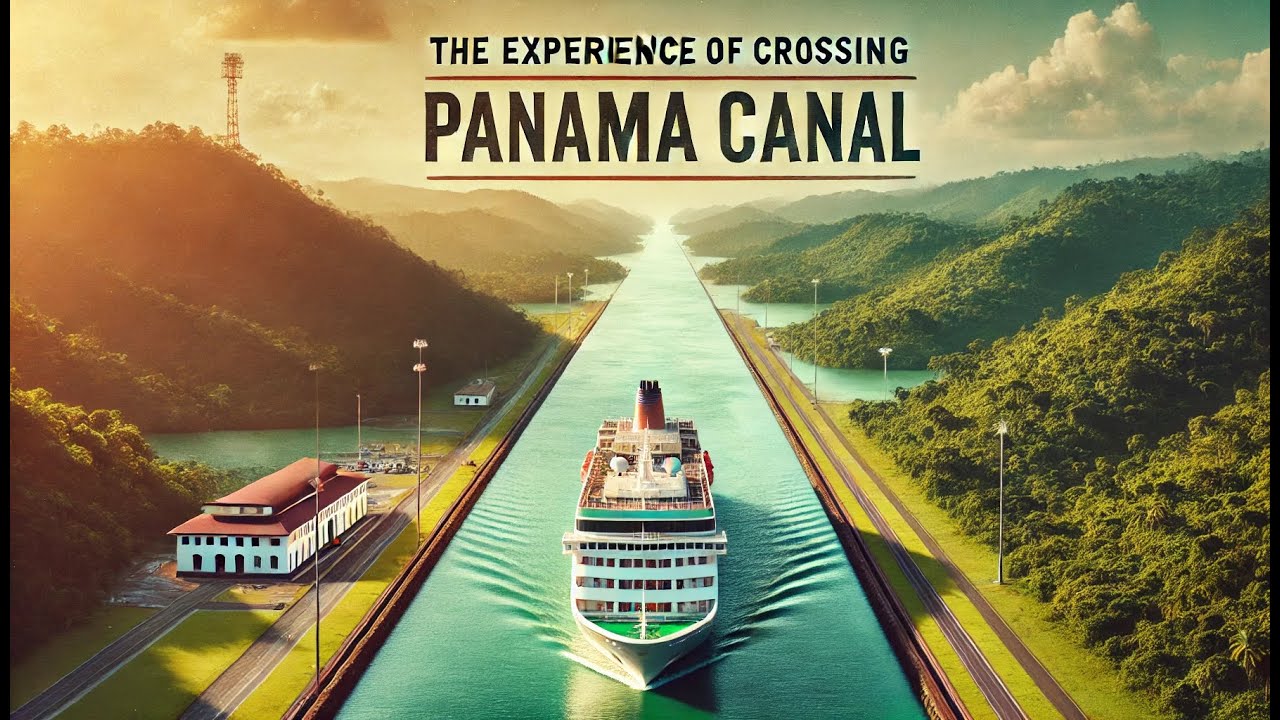 The Experience of Crossing the Panama Canal! 4K #video #travel #holiday ...