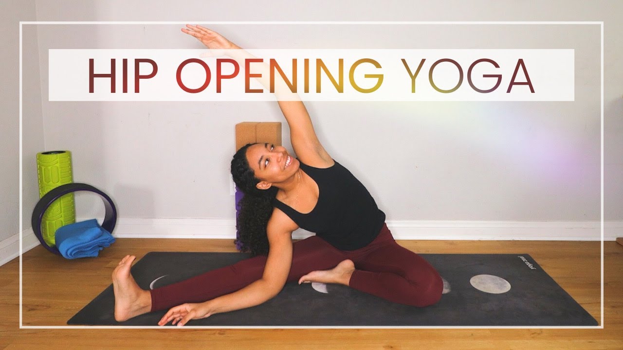 HIP OPENING YOGA STRETCH for BEGINNERS | Yoga for Flexibility | 30 ...