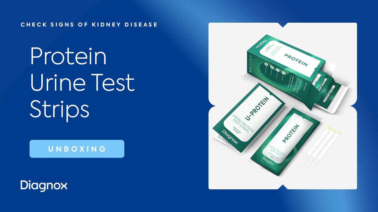 Urine Protein Test by Diagnox | Product Unboxing - YouTube