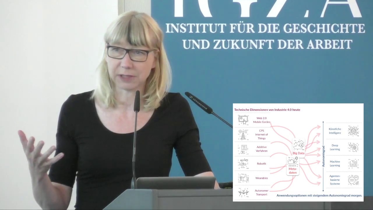 Robotik-Konferenz | Vortrag Prof. Sabine Pfeiffer: Smarte Technik ...