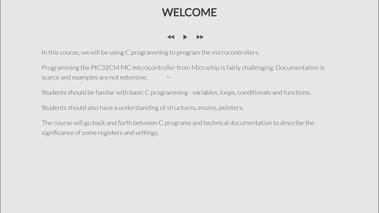 Welcome lecture - YouTube