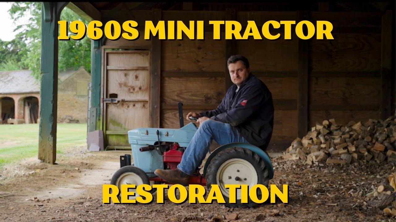 1960s Trojan Mini Tractor || Restoration Part 1 - YouTube
