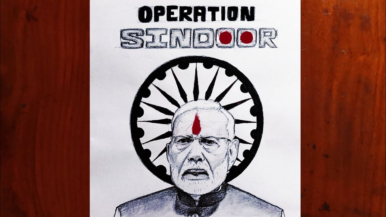 Operation Sindoor Drawing 🇮🇳 India - YouTube