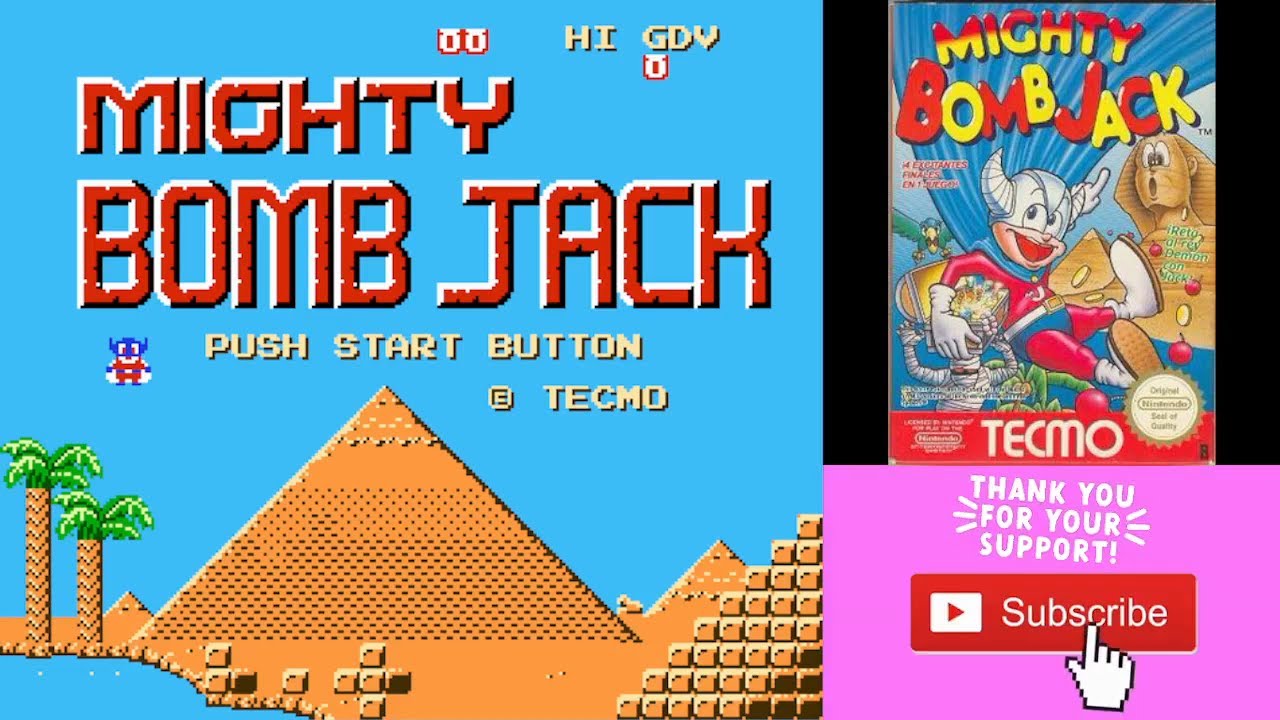 Cheat Mighty bomb jack Nes : Invincible - YouTube