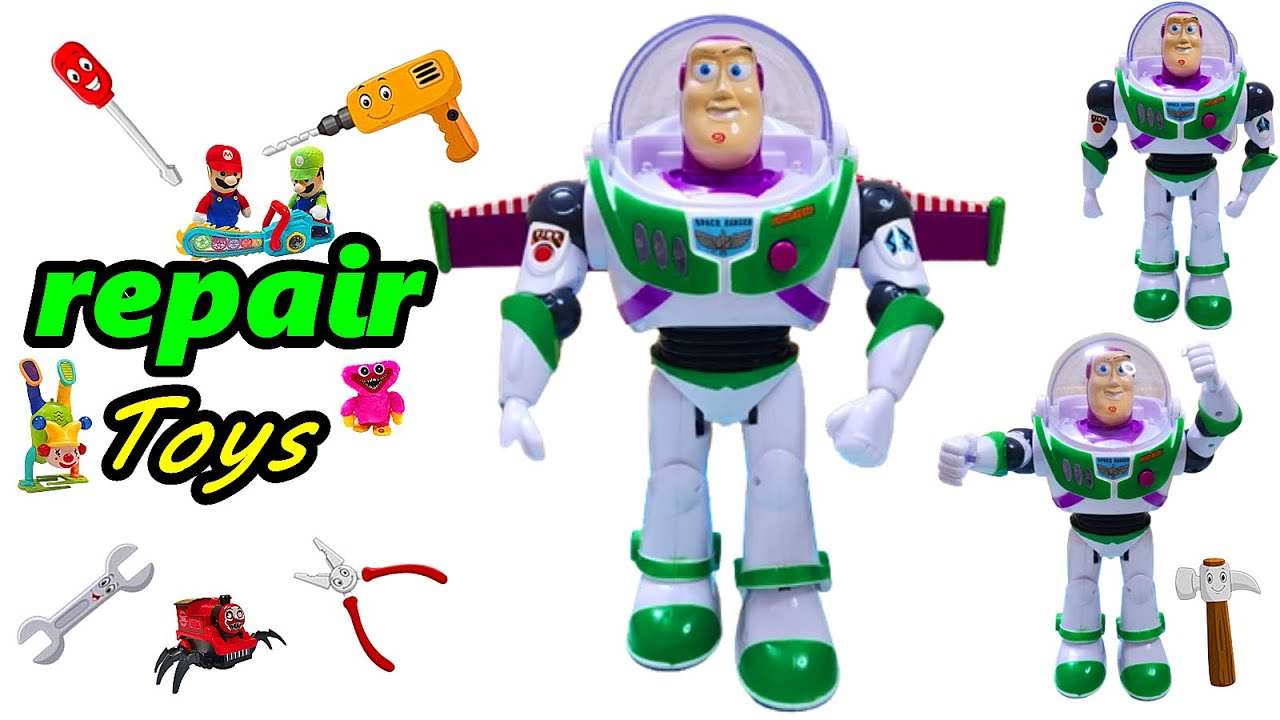 Rare ElectricToy Restoration 【Walking Buzz Lightyear Repair】 - YouTube