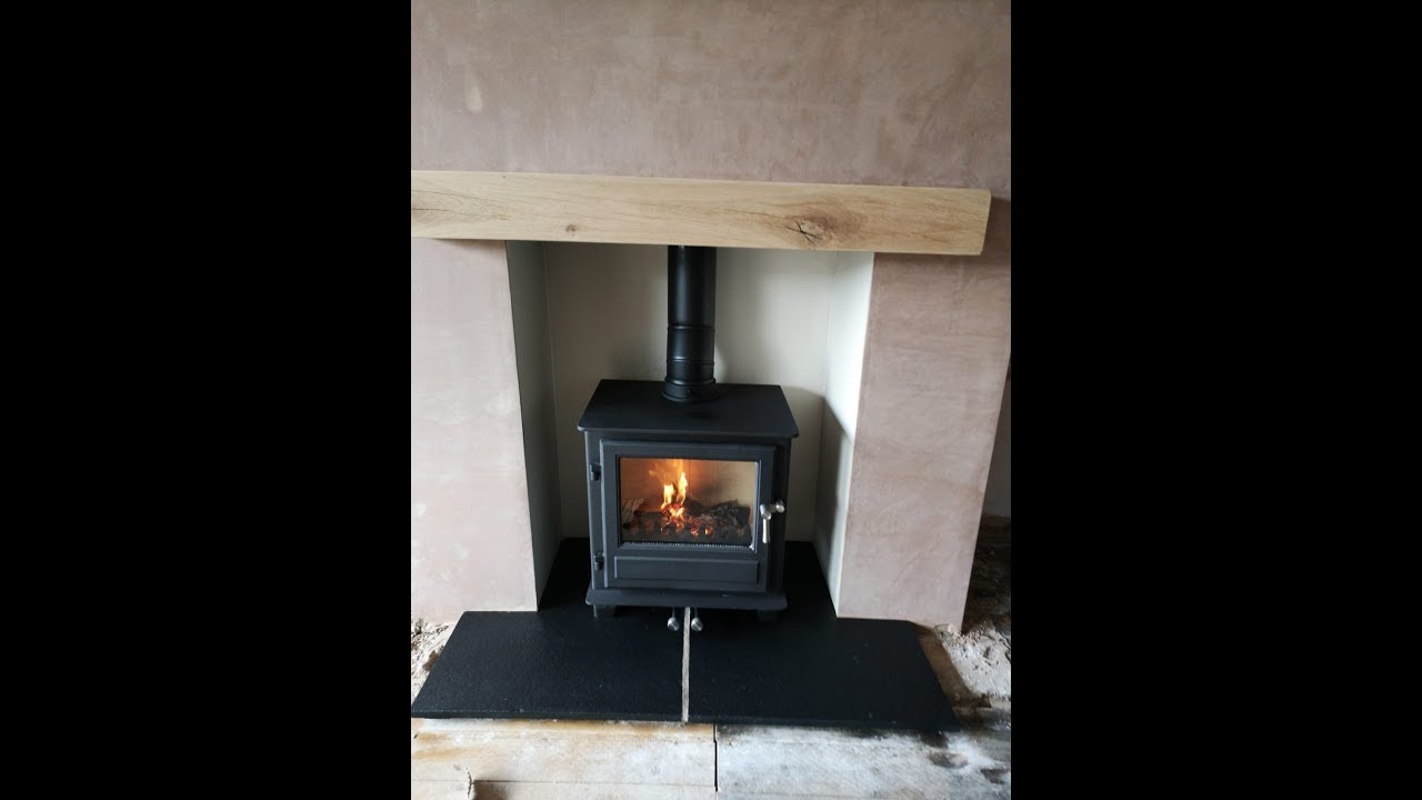 Clock Blithfield 5kW Stove Installation Timelapse - YouTube