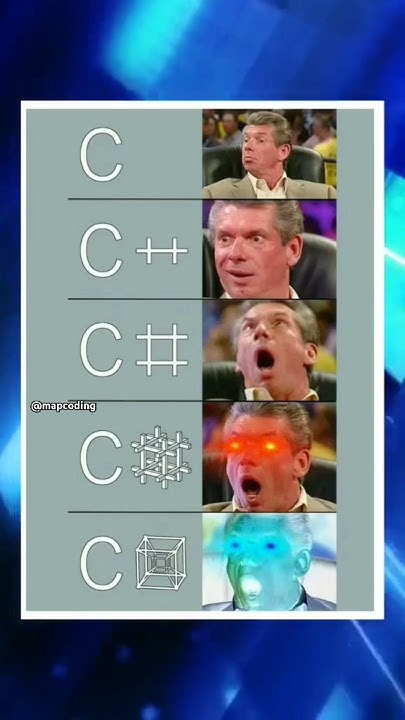 Funny C programming transformation #shorts #coding #funny - YouTube