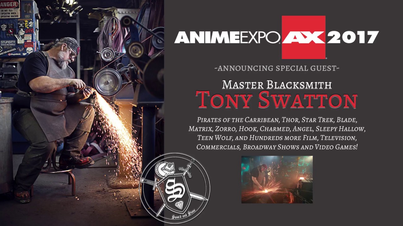Tony Swatton Coming to Anime Expo 2017 - YouTube