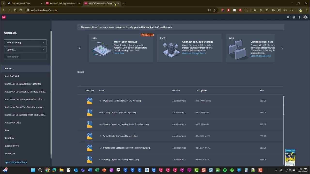 What's New in AutoCAD 2026 - Multi User Markup and Activity Insights - YouTube