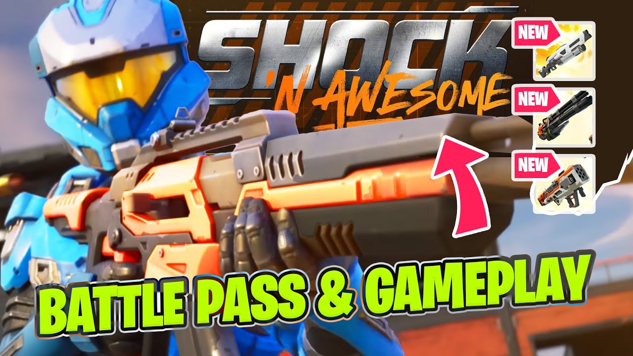 New Battle Pass and game play CHAPTER 6 SEASON 4 fortnite - YouTube